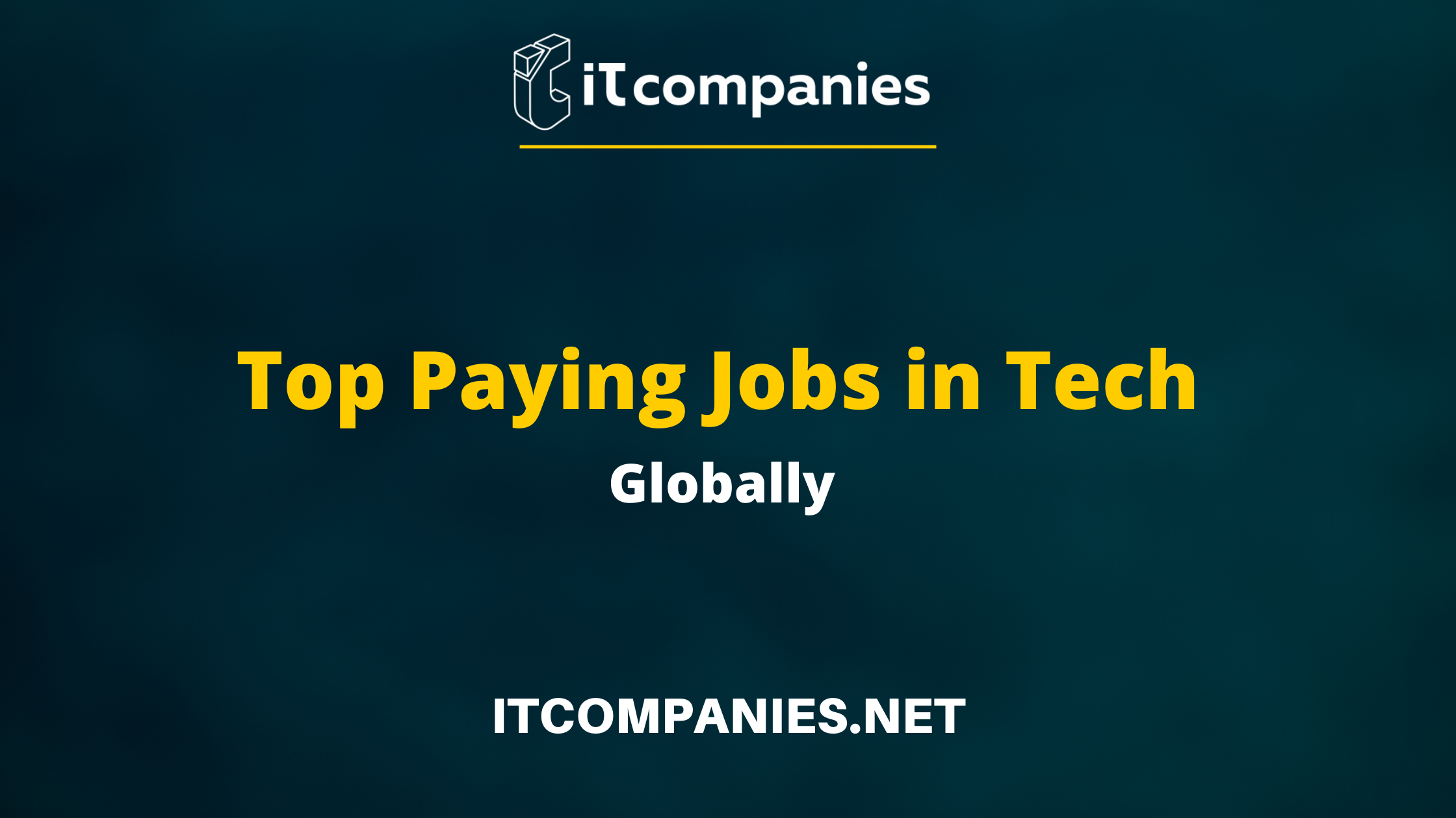 Highest Paying Tech Jobs in 2024 — IT Companies Network