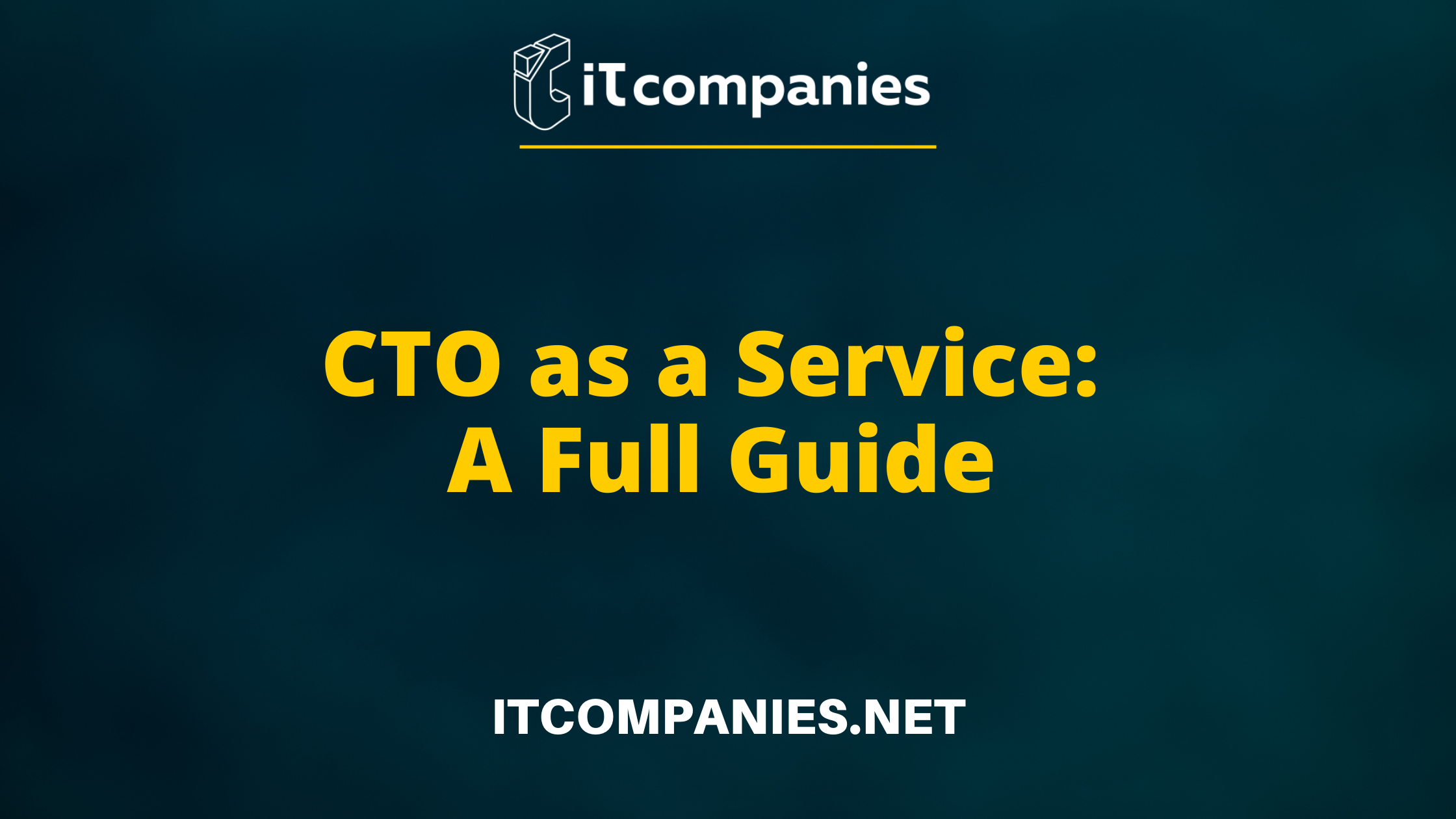 CTO as a Service: A Full Guide — IT Companies Network